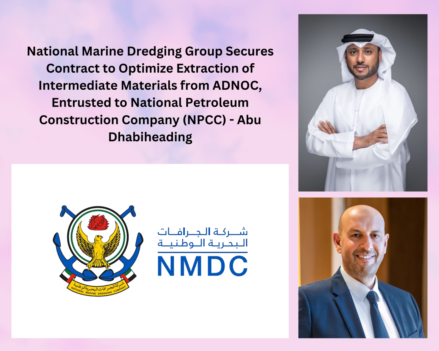 National Marine Dredging Group Secures Contract to Optimize Extraction of Intermediate Materials ...